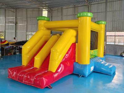 China Commercial Popular Inflatable Bouncy Castle Inflatable Bounce House With Slide Combo Jumping Park For Kids for sale