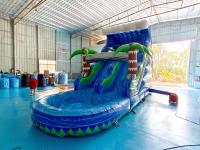 China Factory Commercial Summer Inflatable Water Slides Inflatable Slides Castle for sale