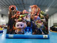 China New Design Digital Printing Inflatable Bounce House With Slides Toy Story Inflatable Jumping Castle For Kids for sale