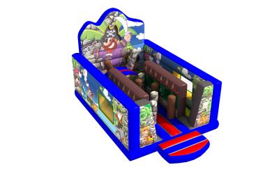 China Pirate Themed Commercial Inflatable Jump Bounce For Baby Under 7 Years for sale