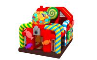 China Factory  Inflatable Bouncy House With Slide Candy Inflatable Combo for sale