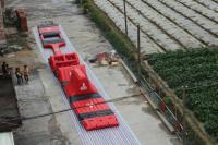 China Red Inflatable Obstacle Course Floating Water Park For Children Under 12 Years for sale