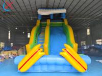 China 4x8x8m Commercial Inflatable Slide Inflatable Dry Slides Outdoor for sale