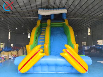 China 4x8x8m Commercial Inflatable Slide Inflatable Dry Slides Outdoor for sale
