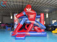 China Commercial Grade Spiderman Theme Inflatable Bouncy House Castle Jumping House for sale
