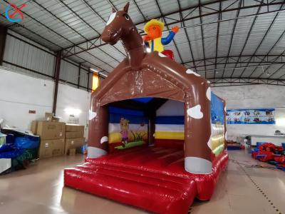 China Customzied Inflatable Horse Theme Jumping House Inflatable Bouncy Castle for sale