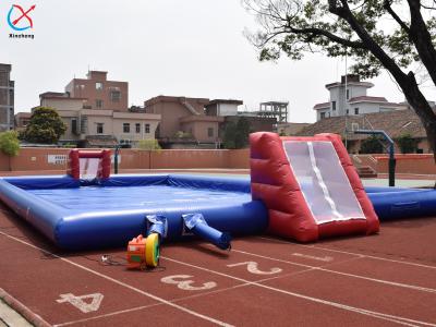 China Manufacturers Inflatable Football Sports Inflatable Long Jump Game for sale