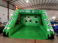 China Commercial ODM / OEM Green Outdoor Interactive Football Sports Game Inflatable Ball for sale