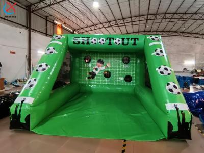China Commercial ODM / OEM Green Outdoor Interactive Football Sports Game Inflatable Ball for sale