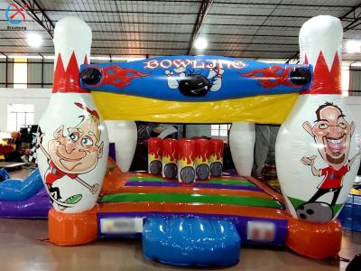 China Factory Makes Bowling Themed Indoor Outdoor Custom Bouncy Castle Jumps for sale