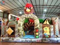 China Commercial Inflatable Bouncy Forest Themed Castle House Combination for sale