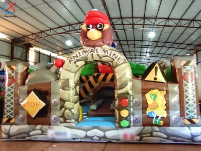 China Commercial Inflatable Bouncy Forest Themed Castle House Combination for sale