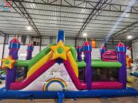 China Manufacturer Inflatable Bouncy House With Slide New Design Unicorn Inflatable Combo for sale