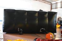 China Exciting Square Black Inflatable Sports Games / Outdoor Inflatable Laser Tag Arena for sale