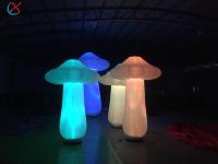 China Advertising Inflatables Cartoon Oxford Fabric Custom Inflatable Mushroom for sale