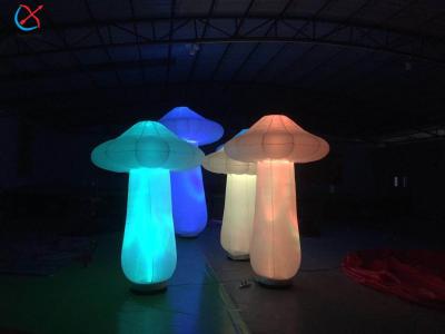 China Advertising Inflatables Cartoon Oxford Fabric Custom Inflatable Mushroom for sale