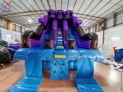China Factory Inflatable Slide Colorful Inflatable Double Water Slides For Kids And Adults for sale
