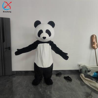 China Factory Customized Cartoon Panda Mascot Clothing Cute Cartoon Large Event Adult Clothing for sale