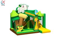 China Commercial Inflatable Bouncy House With Slides Inflatable Safari Park Combo for sale