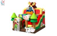 China Factory Commercial Outdoor Farm Inflatable Dry Slide Inflatable Slides For Kids for sale