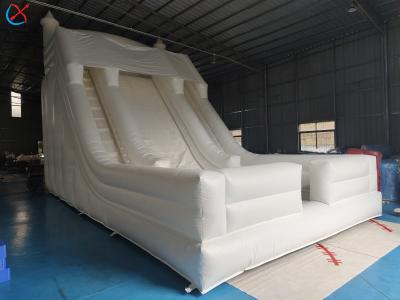 China Commercial Inflatable Dry Slide Wedding Bouncy House For Wedding Party Event for sale