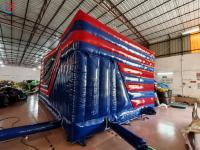 China Factory Inflatable Spiderman Bounce House With Slide Combo Inflatable Castle for sale