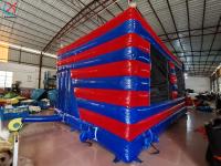 China Factory Inflatable Spiderman Bounce House With Slide Combo Inflatable Castle for sale