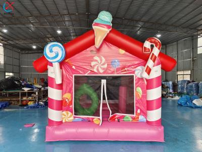 China Commercial Grade Inflatable Bounce House Candy House Inflatable Jumping Castle for sale