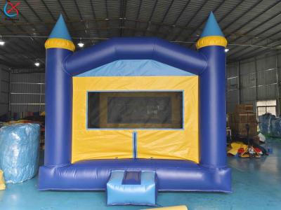 China Factory OEM/ODM Inflatable Jumping House Blue Square Bouncy House Castle for sale