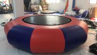 China Supplier Inflatable Water Games Inflatable Water Floating TrampolineWith Pump for sale