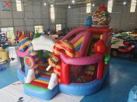 China Manufacturer Inflatable Combos Happy Easter Candy Inflatable Bounce House Castle for sale