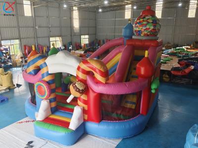 China Manufacturer Inflatable Combos Happy Easter Candy Inflatable Bounce House Castle for sale