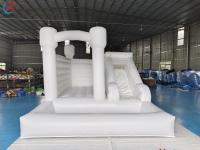 China Manufacturer Commercial Inflatable Bouncer Inflatable Combos White Wedding Castle for sale
