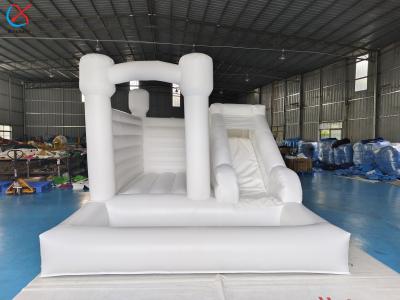 China Manufacturer Commercial Inflatable Bouncer Inflatable Combos White Wedding Castle for sale