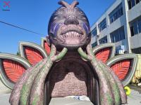 China Giant Inflatable Mountain God Stage Music Party Advertising Inflatable Model for sale