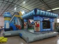 China Waterproof Airplane Themed Inflatable Fun City For Children With CE EN14960 UL for sale