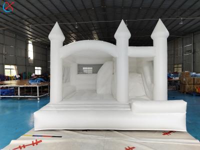 China Commercial Bounce House Slide Combo Wedding Party Kids Bouncy Castle With Slide for sale