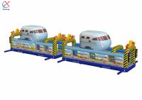 China 0.55mm Giant Inflatable Obstacle Course Car Obstacle Course Bounce House for sale