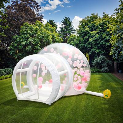 China Commercial Grade Inflatable Bubble House with PVC Material and 3-Year Warranty for Outdoor Parties and Weddings for sale