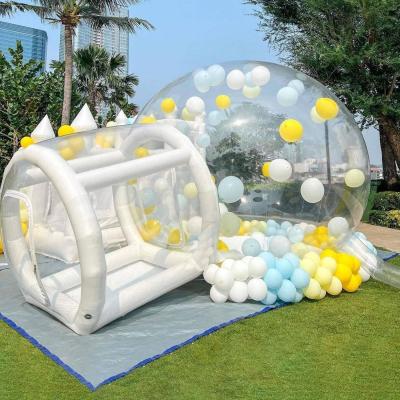 China Customizable Transparent PVC Inflatable Bubble Dome with 0.65mm Tarpaulin and 0.6mm PVC for Indoor & Outdoor Weddings for sale
