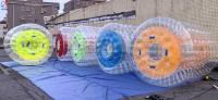 China Factory LED Light PVC Roller Tube Roller Ball Game Inflatable Body Zorb Ball for sale