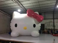 China Customized Parties And Events Inflatable Advertising Signs Hello Kitty Blow Up Cartoon for sale