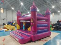 China Factory Inflatable Bounce House Pink Color Princess Girls Inflatable Castle for sale