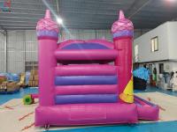 China Factory Inflatable Bounce House Pink Color Princess Girls Inflatable Castle for sale