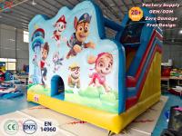 China Manufacturer Paw Patrol Inflatable Bounce House with Slide Inflatable Combo for sale