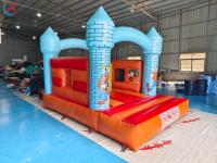 China High Quality Castle Themed Mickey Inflatable Bounce House for Kids Parties for sale