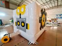 China Commercial Robot Themed Inflatable Bounce House Jumping Castle for Kids Party for sale