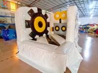 China Commercial Robot Themed Inflatable Bounce House Jumping Castle for Kids Party for sale