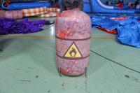 China Custom Inflatable Paintall Bunkers Flammable Gas Cylinder Prop For Gun Game for sale