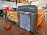 China Commercial Fire Safety Themed Inflatable Fire Escape Maze for Kids Educational Events for sale